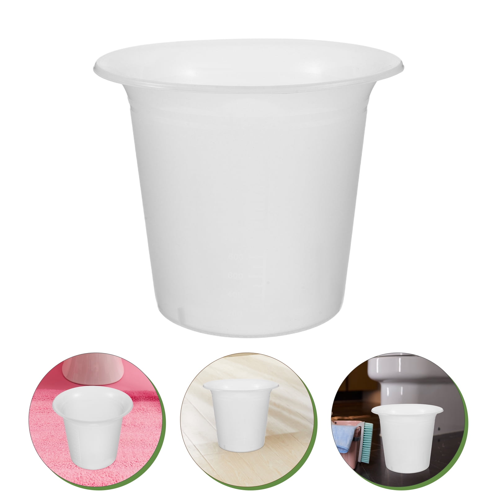 Amosfun Pee Bucket Transparent Chamber Pot Design for Hospital Wards 1 ...