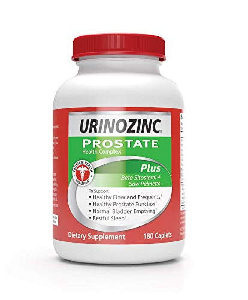 Urinozinc Plus - Prostate Supplement with Beta Sitosterol & Saw ...
