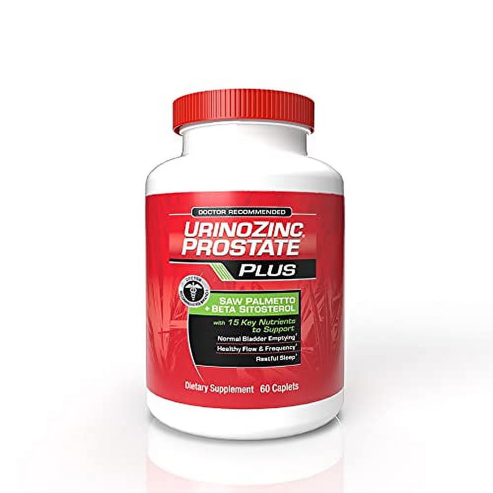 Urinozinc Plus - Prostate Supplement with Beta Sitosterol & Saw ...