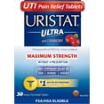 URISTAT Ultra UTI Pain Relief Tablets, Cranberry Coating, OTC Relief ...