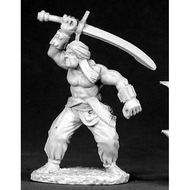 Urji Arab Pirate Miniature 25mm Heroic Scale Dark Heaven Legends Reaper ...