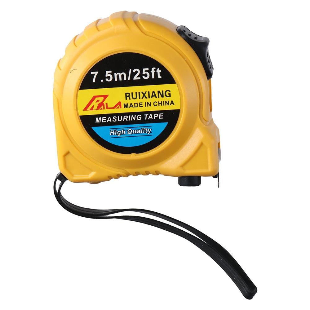 Urjumpea 7.5M Drop-Tolerant Measuring Tape, Self-Locking Steel Tape ...