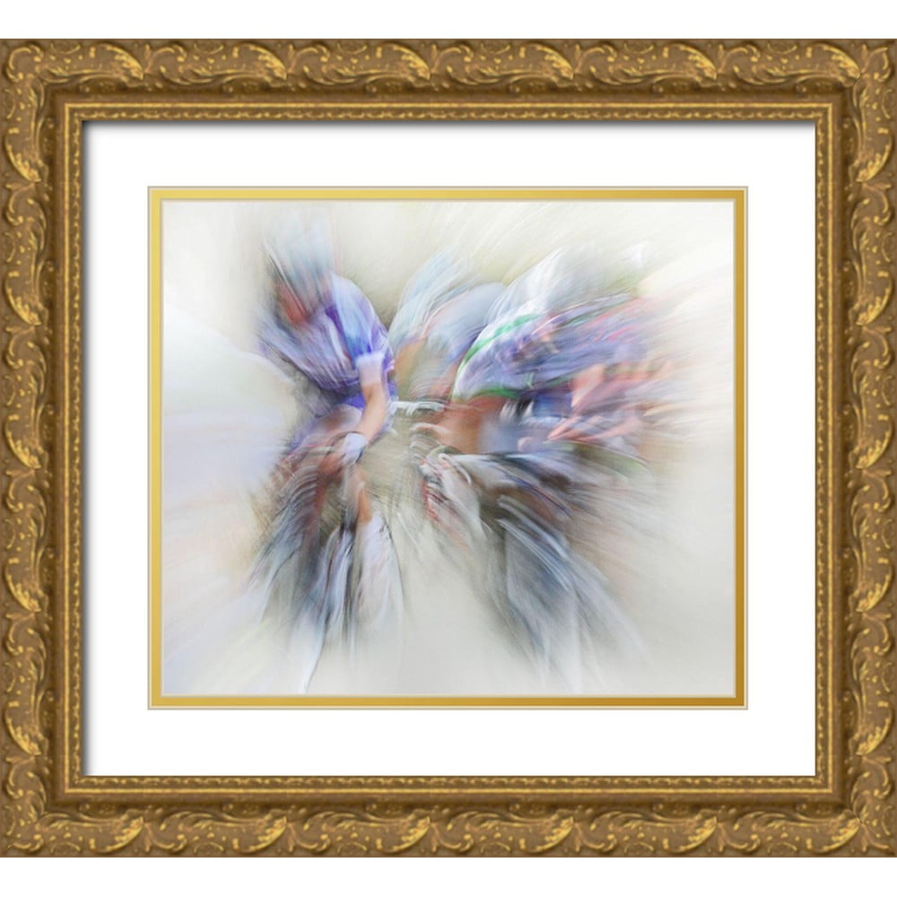 Urlings, Lou 30x26 Gold Ornate Wood Framed with Double Matting Museum ...