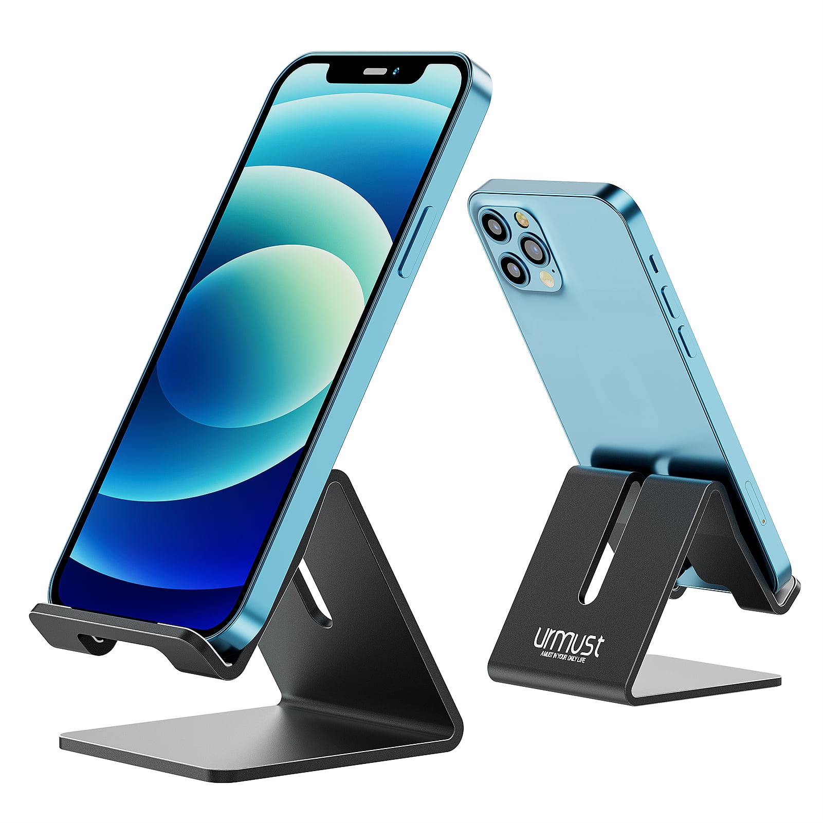 Urmust Phone Stand Universal Cell Phone Stand for Desk Aluminum Phone ...