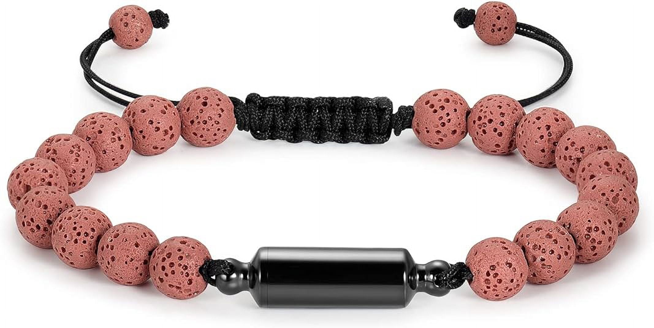 Urn Bracelet for Ashes for Women Cylinder Cremation Bracelet for Ashes ...