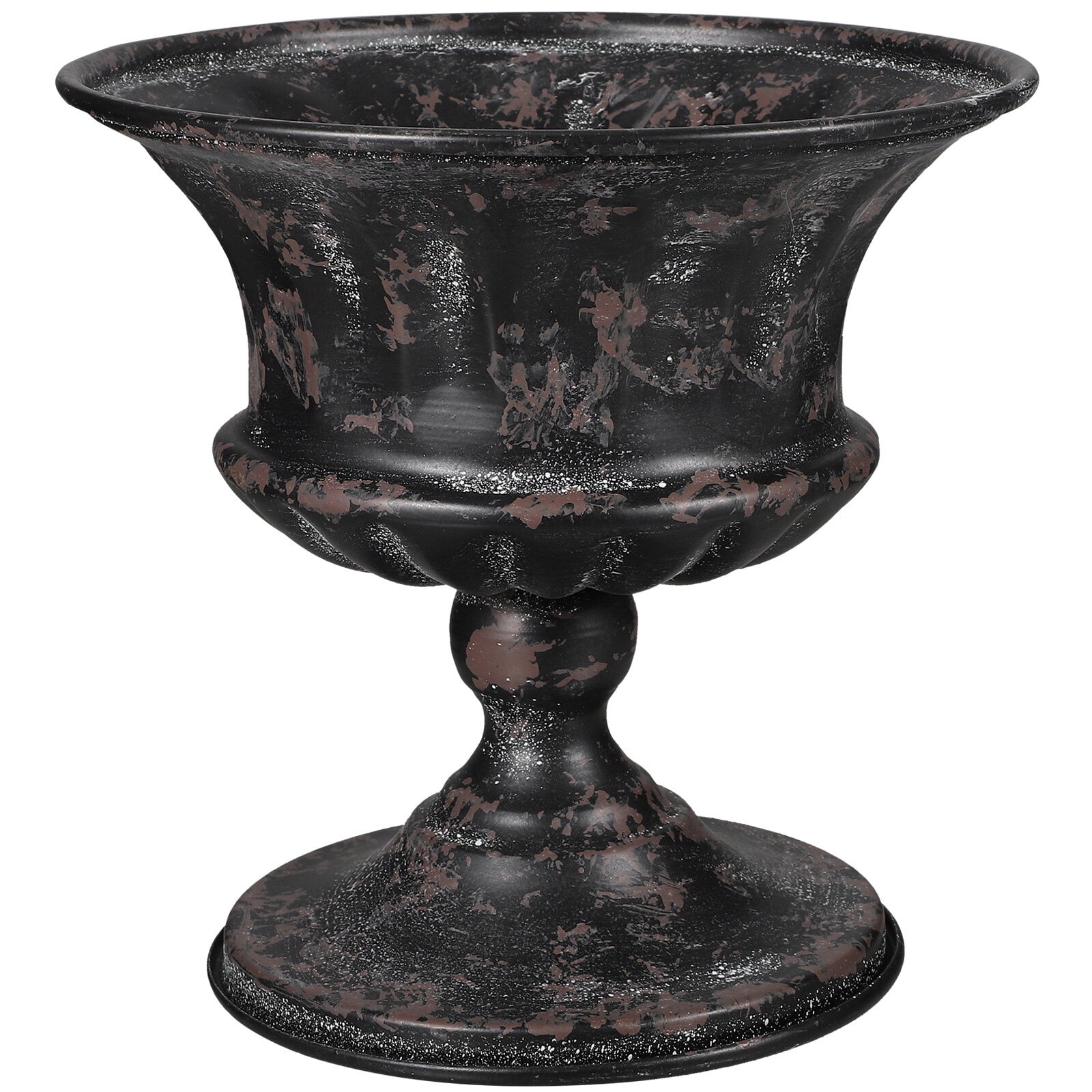 Urn Flower Vase Vintage Iron Flower Pot Retro Wedding Planter Classic ...