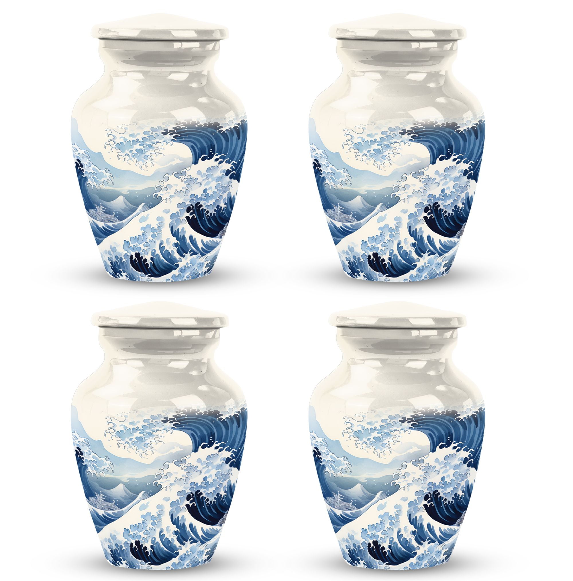 Decorative Mini Urn For Ashes YATHABI Koi Fish Small Cremation Urn - 5 ...