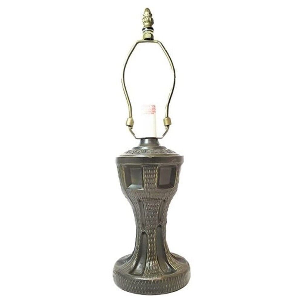 Urn Metal Lamp Base, Antique Bronze Finish with Gold Highlights, Nicely ...