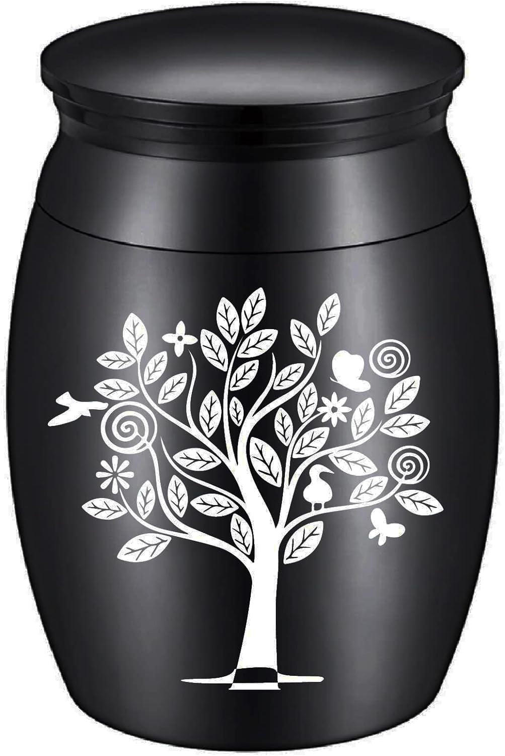 Urn Mini Tree of Life Birds Heart Pet Ashes Small Keepsake Memorial ...