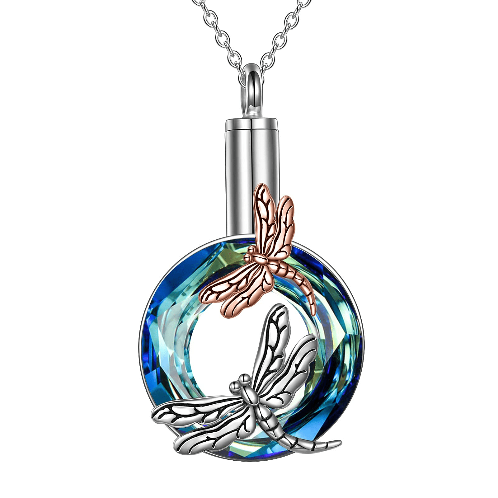 Urn Necklaces for Ashes Sterling Silver Cremation Urn Necklaces Lucky ...