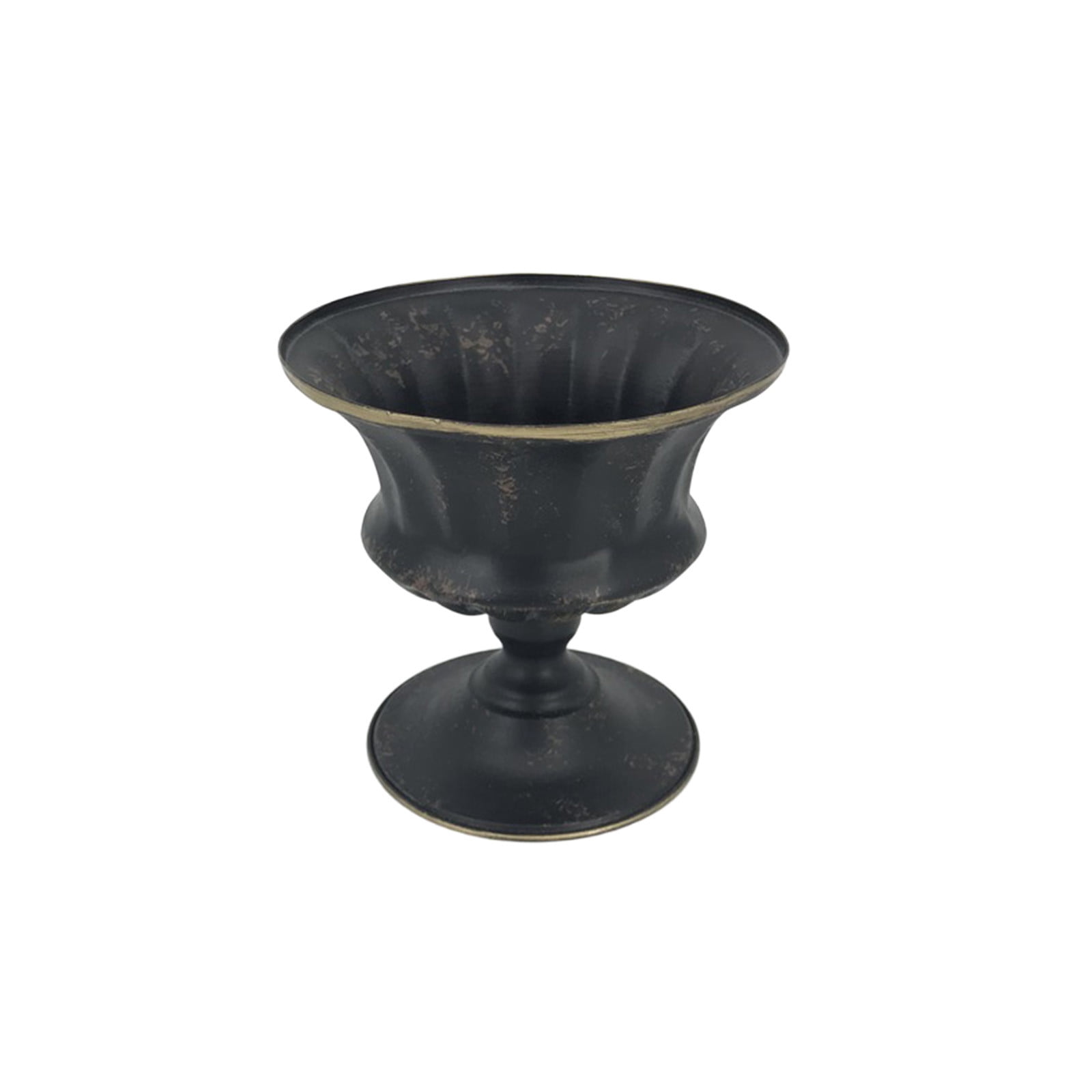 Urn Planter Metal Urn Flower Pot Farmhouse Bucket Urn Flower Pots Tall ...