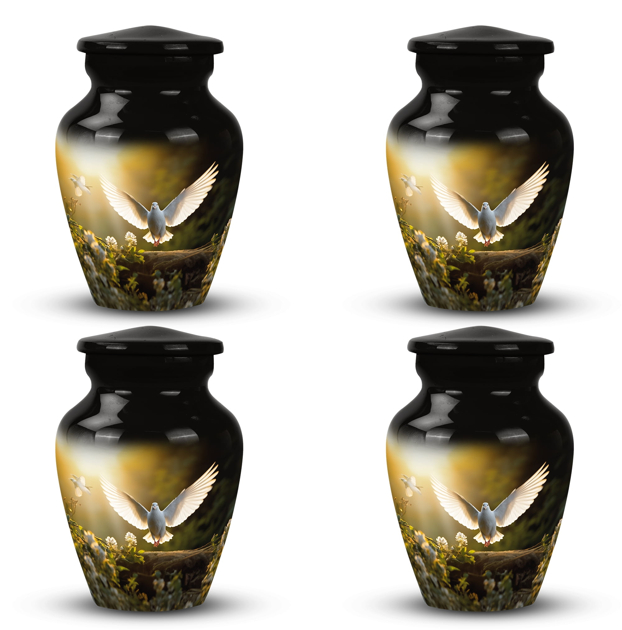 Urns With Dove Cremation Urn Human Ashes - Burial Urns For Ashes ...
