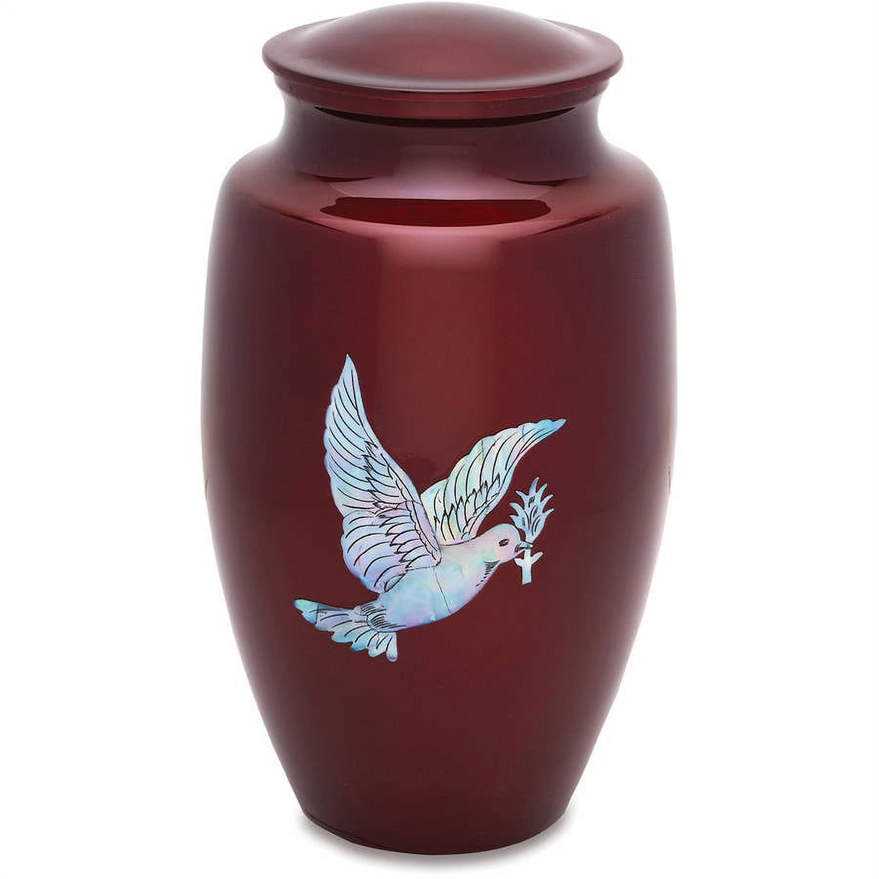 Urnsdirect2U Soaring Dove Adult Cremation Urn, 220 Cu In - Walmart.com