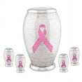 Urnsdirect2u Pink Ribbon Adult with 4 Token Set - Walmart.com