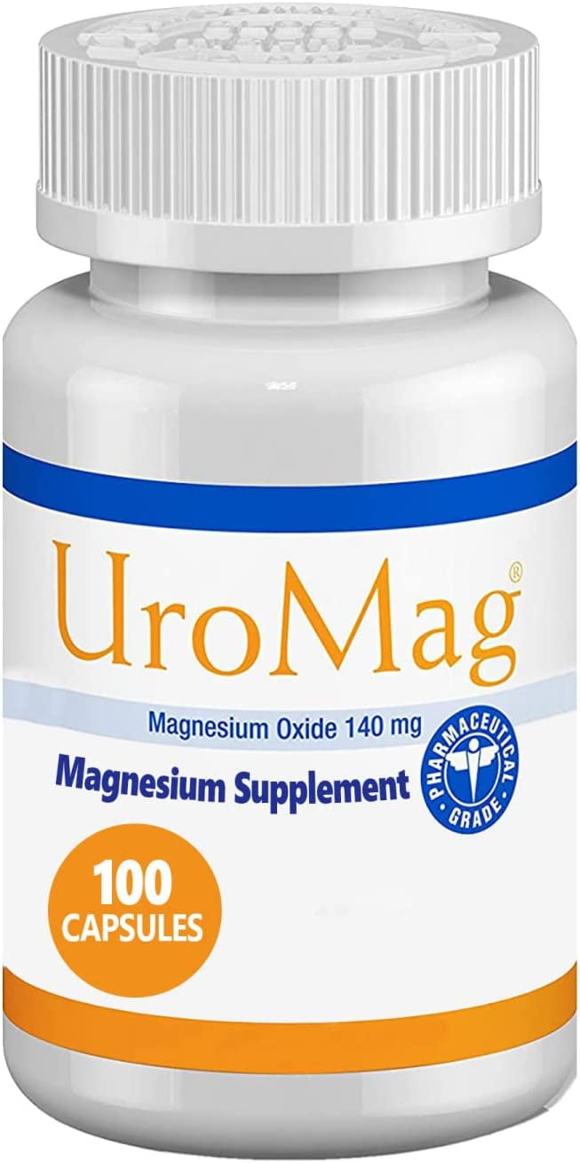 Uro Mag Magnesium Supplement, Magnesium Oxide Dietary Mineral ...