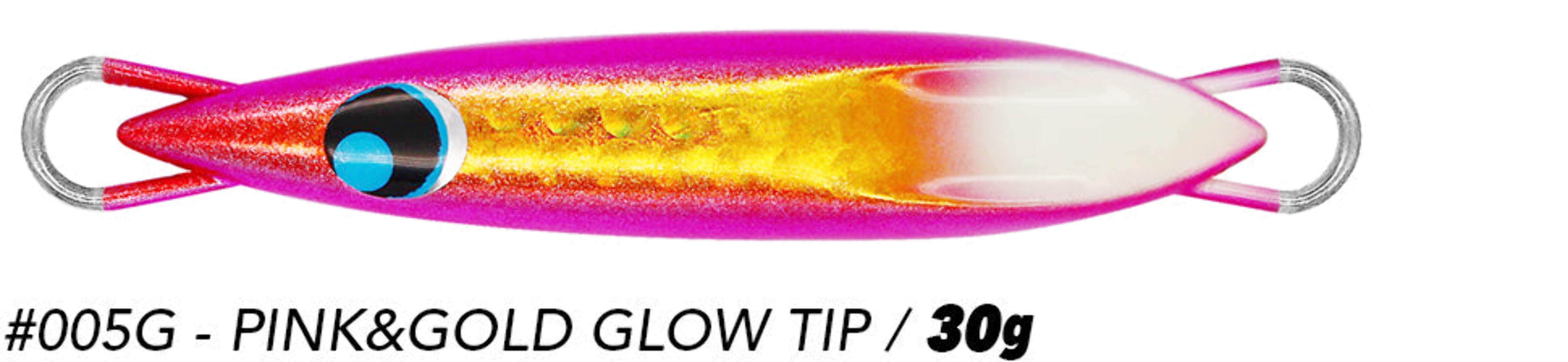 Uroco Chibi Short with Front and Rear Double Assist Hooks Light Jigging ...