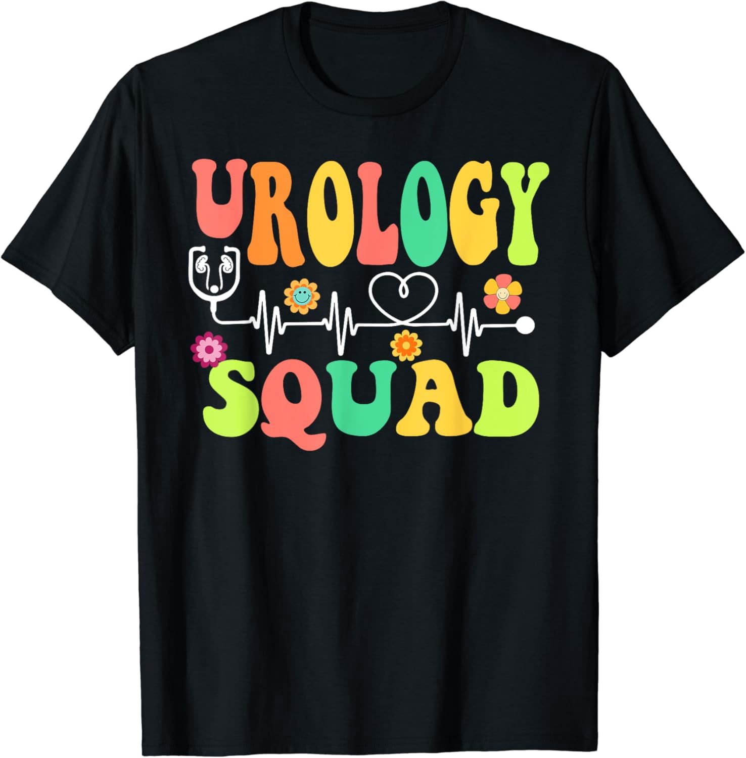 Urology Squad Groovy - Cute Urologist Nurse Doctor Medical T-Shirt ...