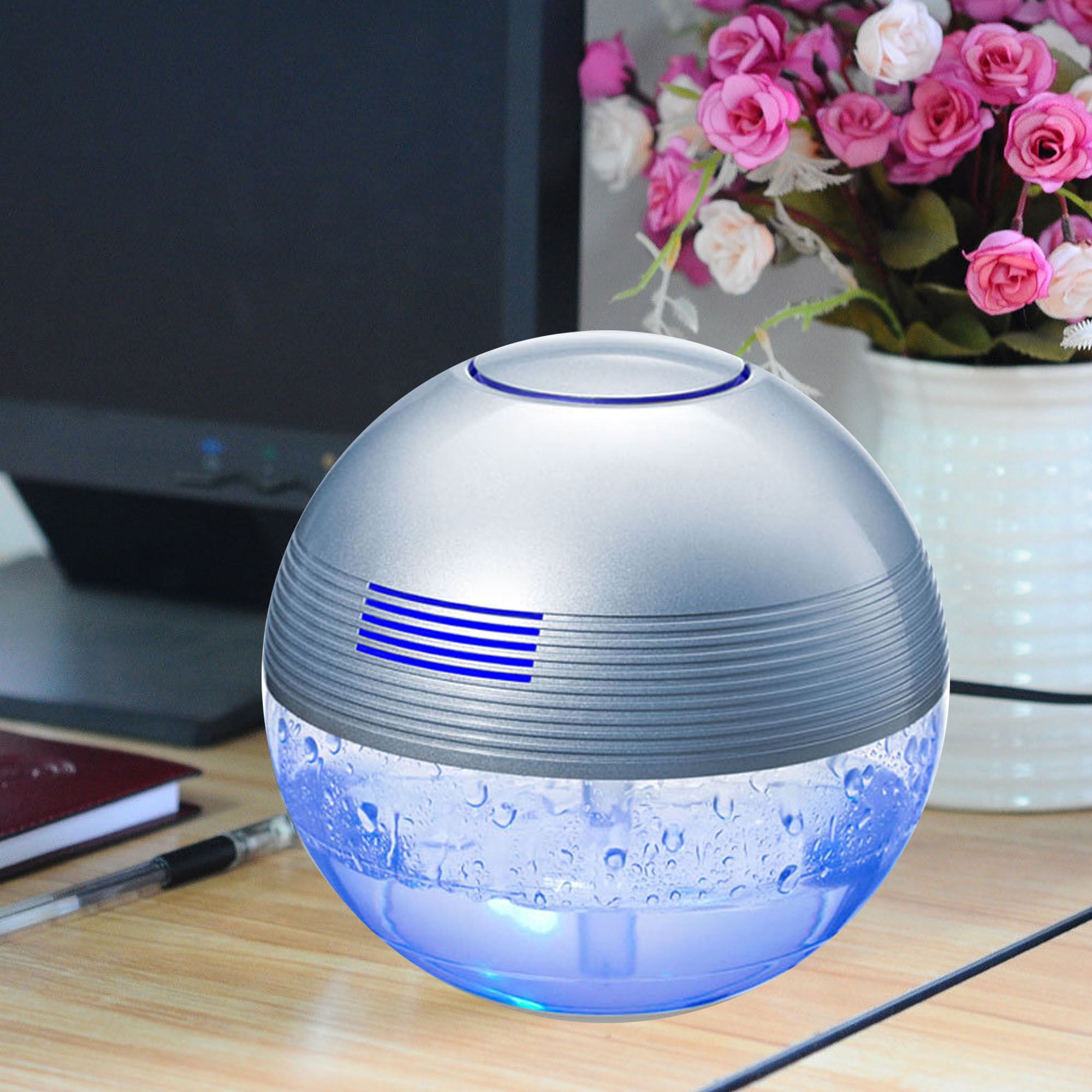 Uroma Air Humidifiers, Aromatherapy Air Revitalizer - Silver - Walmart.com