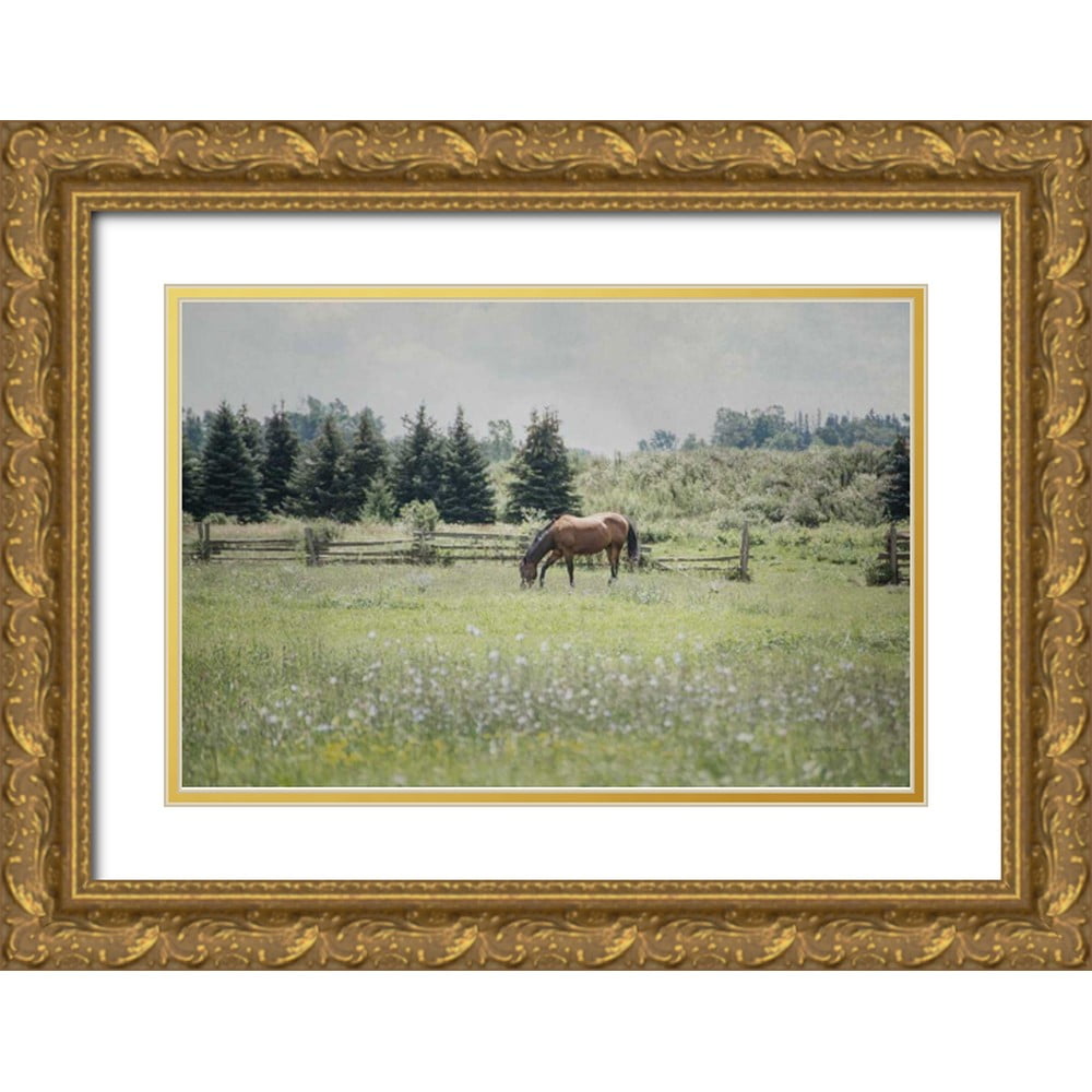 Urquhart, Elizabeth 14x11 Gold Ornate Wood Framed with Double Matting Museum Art Print Titled ...