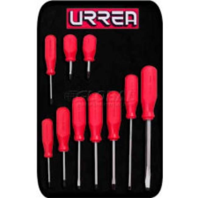 Urrea Professional Tools B992998 JBU03 Flat Cabinet & Phillips Tip Red ...