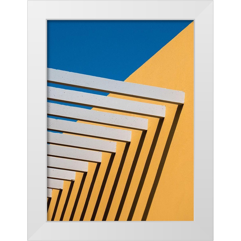 Urrutia, Adolfo 24x32 White Modern Wood Framed Museum Art Print Titled ...