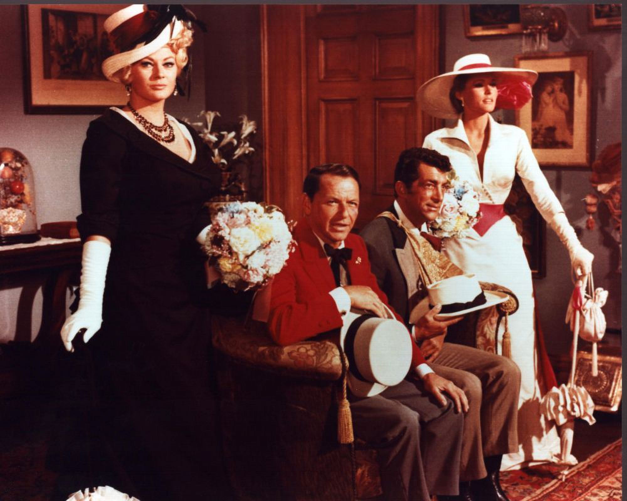 Ursula Andress, Frank Sinatra, Dean Martin And Anita Ekberg In 4 For ...