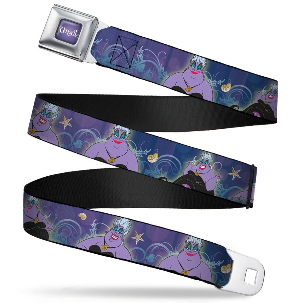 Ursula Full Color Purple Fade White Ursula 4 Poses Shells Ivy Bubbles ...