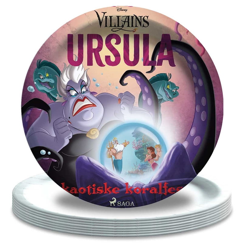 Ursula Paper Plates Party Decorations Tableware Supplies Birthday ...