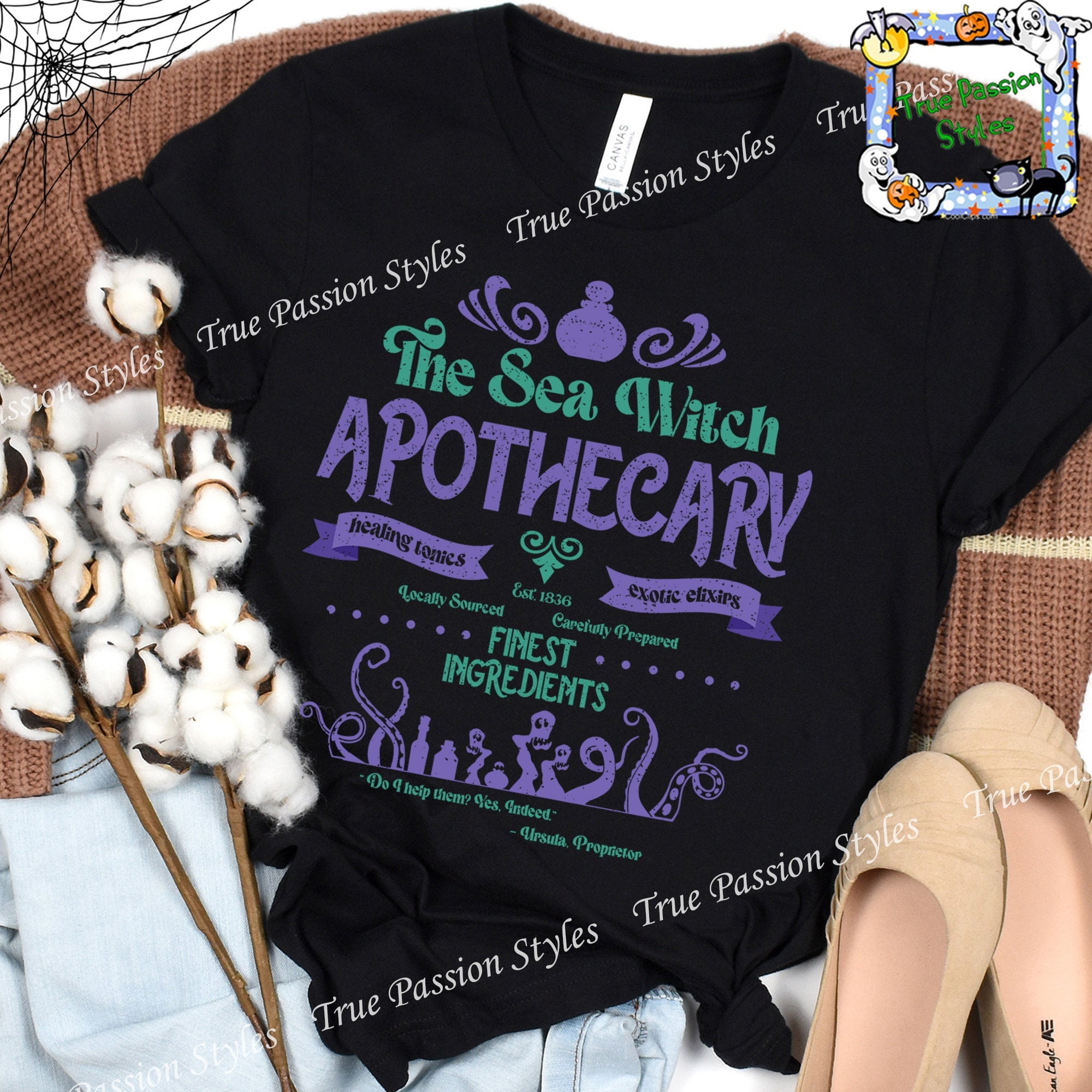 Ursula Season Shirt, Little Mermaid T-Shirt, Villain The Sea Witch ...