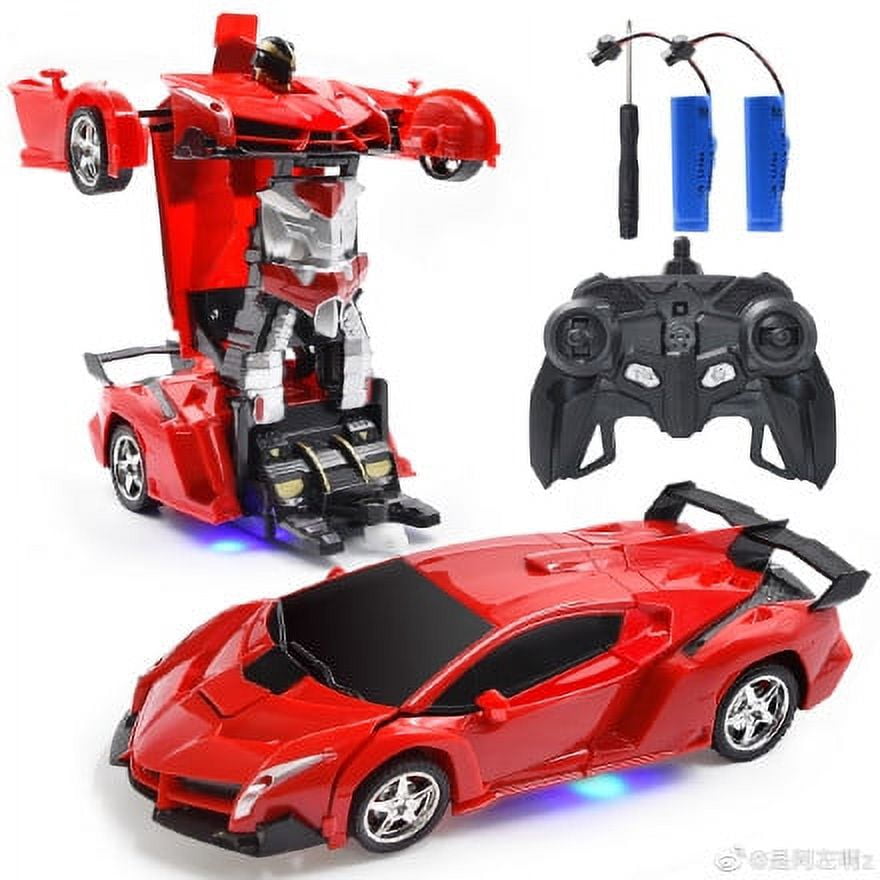 Ursulan Transform RC Car Robot for Kids,Remote Control Transforming ...