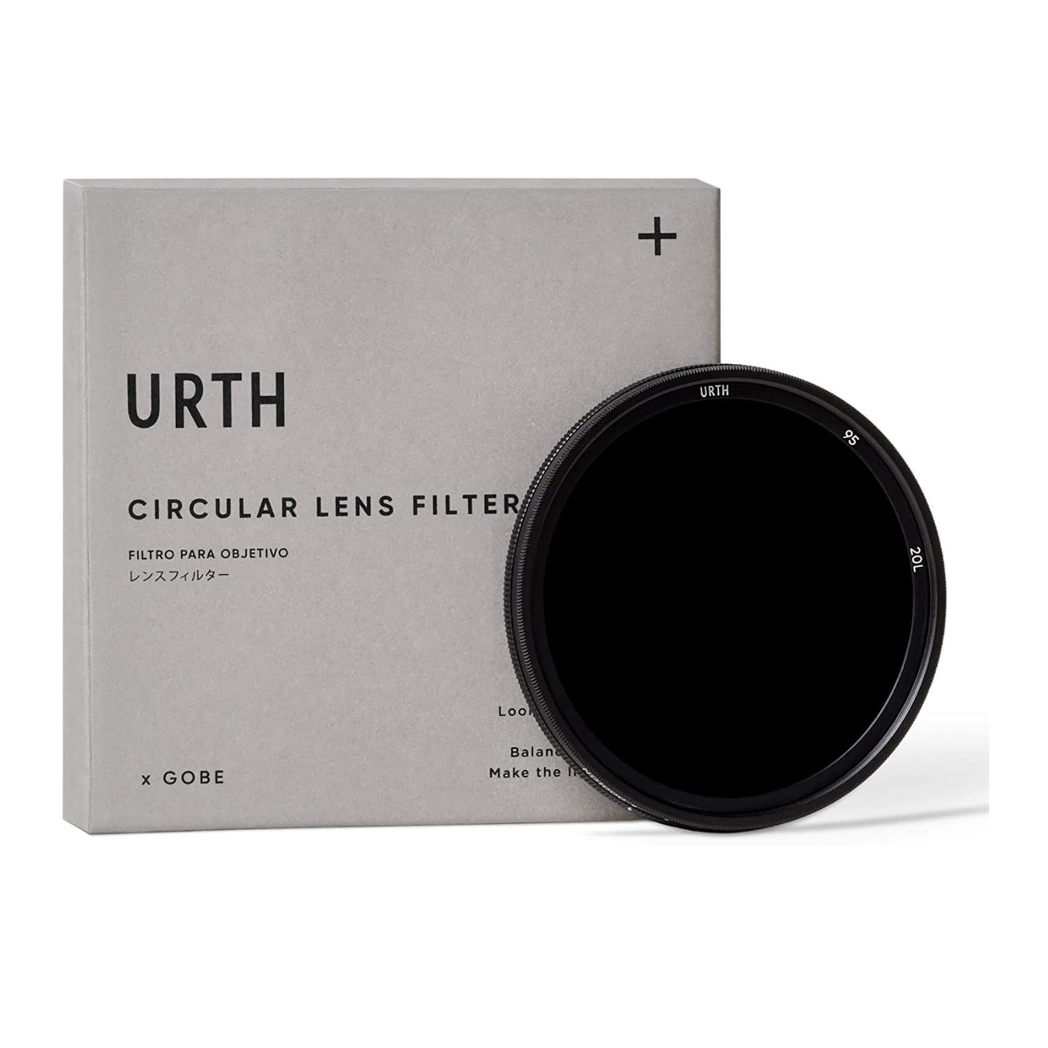 Urth 95mm Circular Variable ND64-1000 6 to 10-Stop Lens Filter Plus+ ...