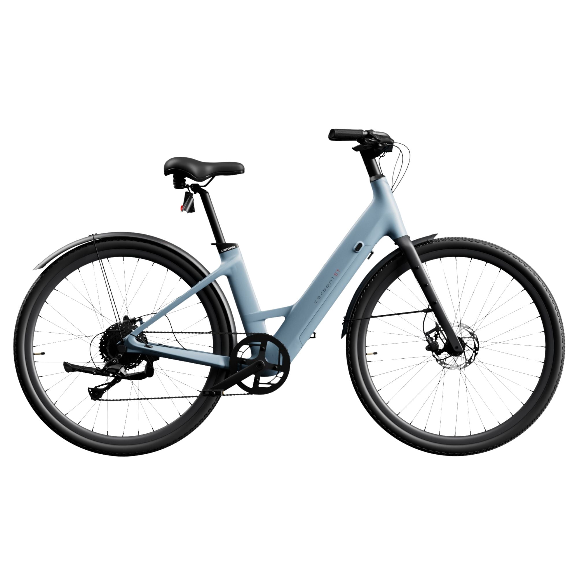 Urtopia Carbon 1 Step-Thru E-Bike | UL 2849 Lightweight Carbon Fiber ...