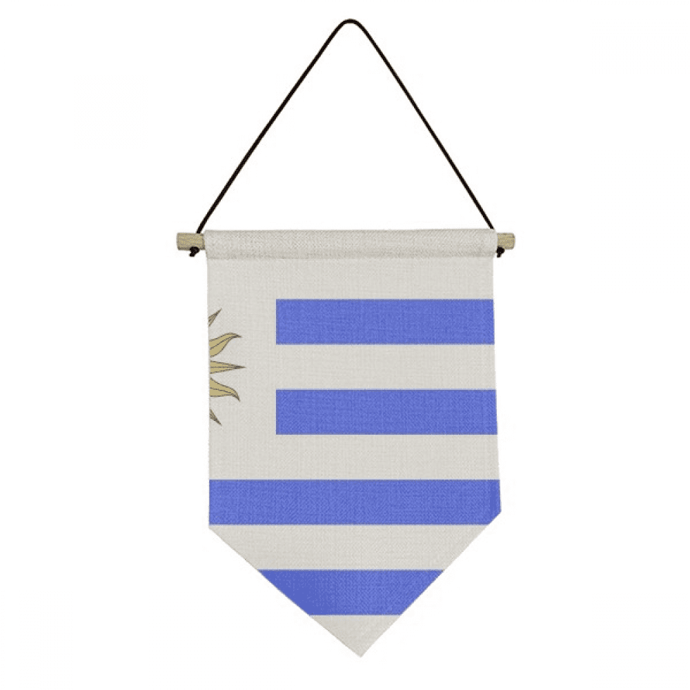 Uruguay National Flag South America Country Canvas Flag Hanging Wall ...