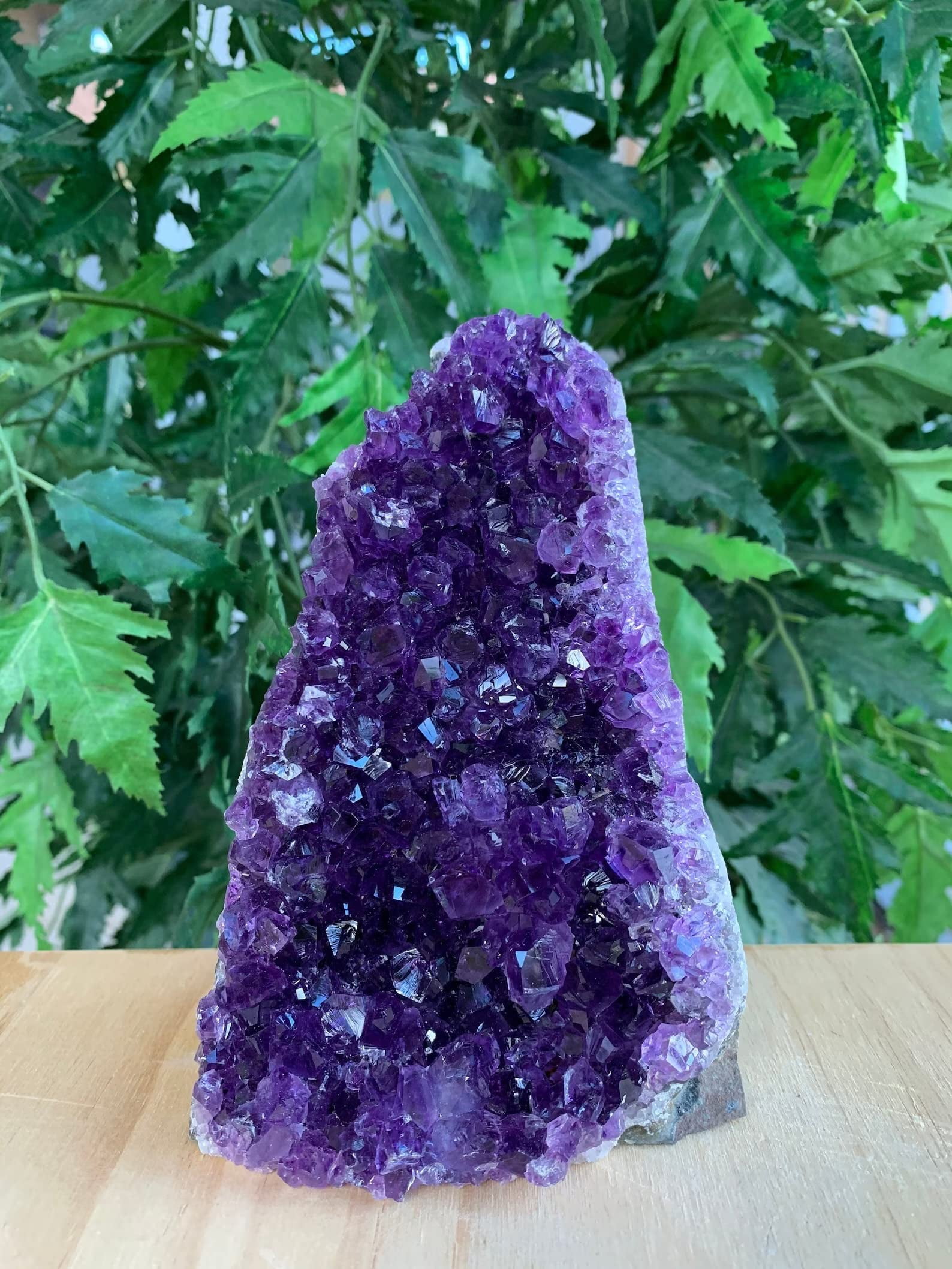 Uruguayan Deep Purple Amethyst Cluster, Amethyst Geode, Raw Amethyst ...