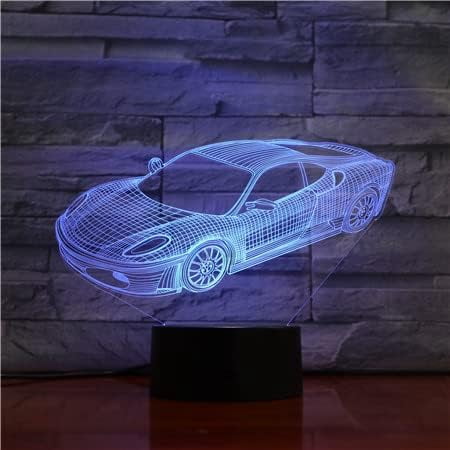 Uruzuo F1 Race Car Lamp, Lamp for Teen Boys Room, Valentines Gifts for ...