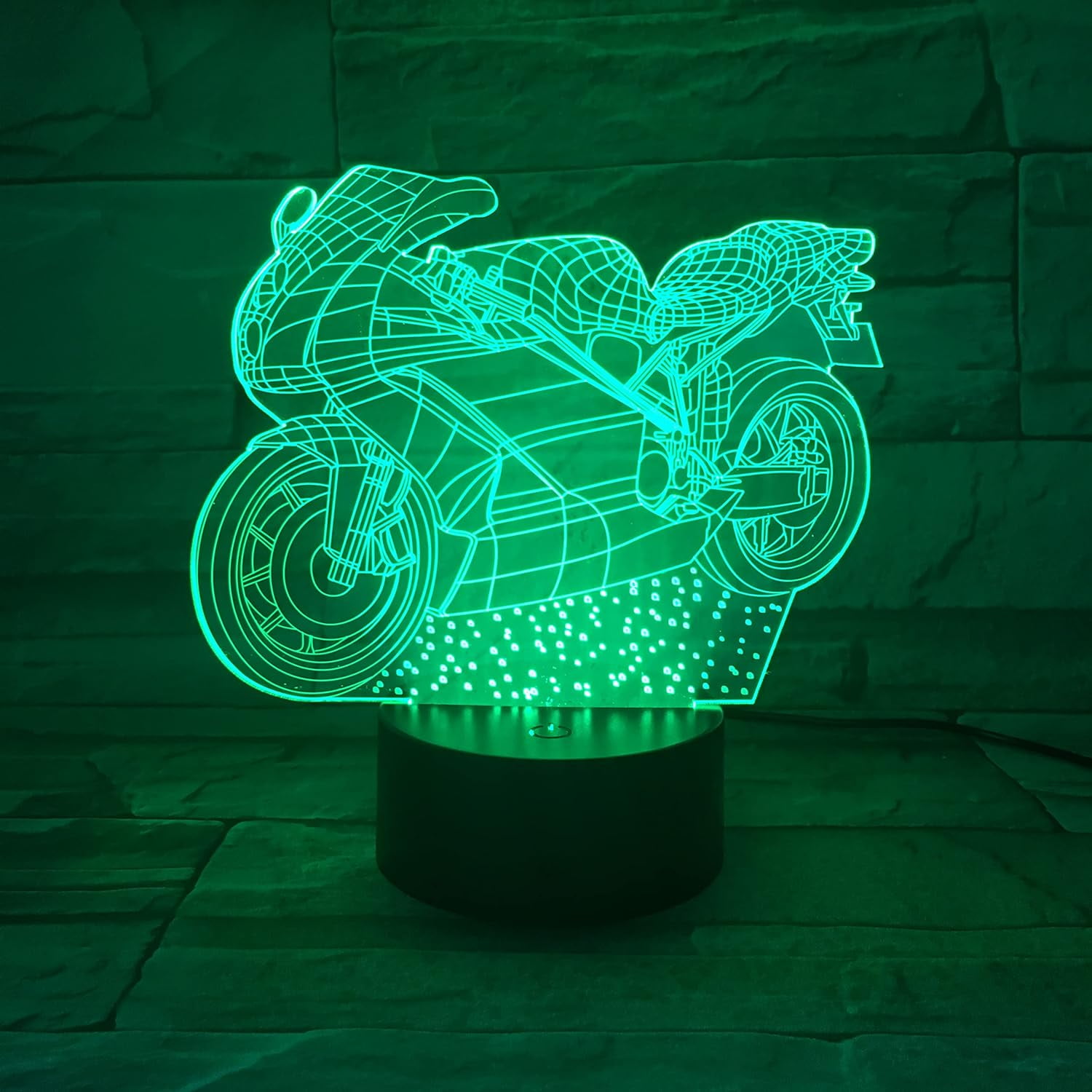 Uruzuo Motorcycle Night Light for Boys Toys, Gifts for Motorcycle ...