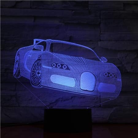 Uruzuo Race Car Lamp, Lamp for Teen Boys Room, Decorations Birthday ...