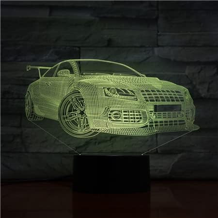 Uruzuo Race Car Lamp, Lamp for Teen Boys Room, Decorations Birthday ...