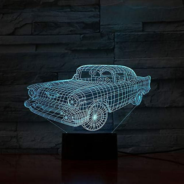 Uruzuo Race Car Lamp, Lamp for Teen Boys Room, Party Decorations ...