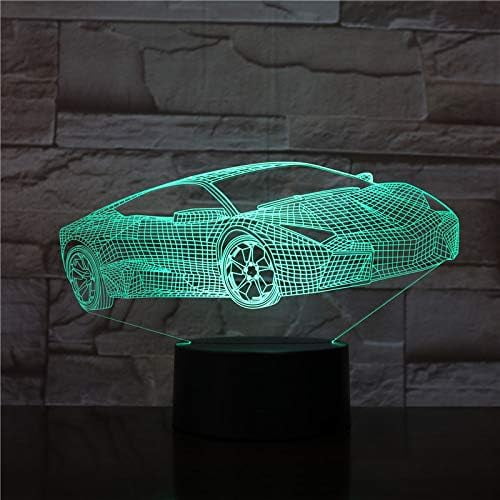 Uruzuo Race Car Lamp, Lamp for Teen Boys Room, Party Decorations ...
