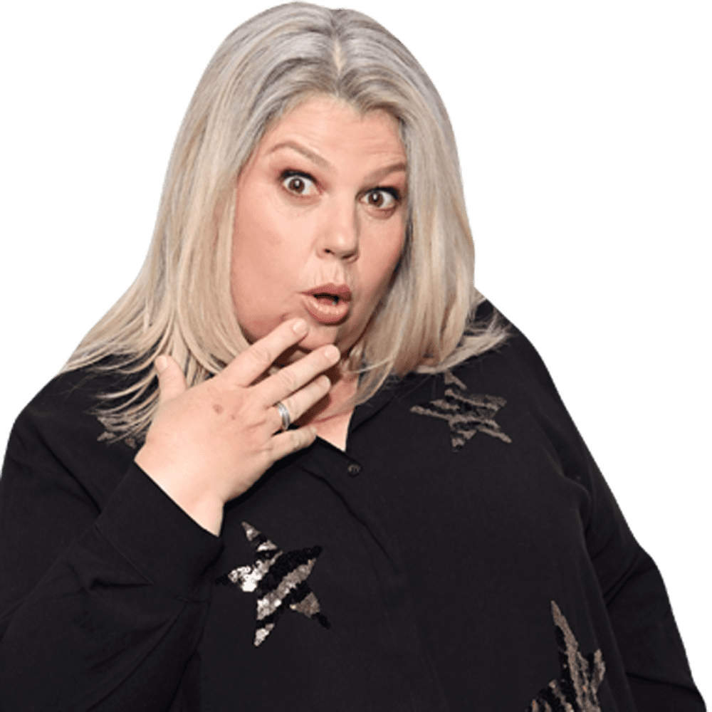 Urzila Carlson (Black Outfit) Half Body Buddy Cutout - Walmart.com