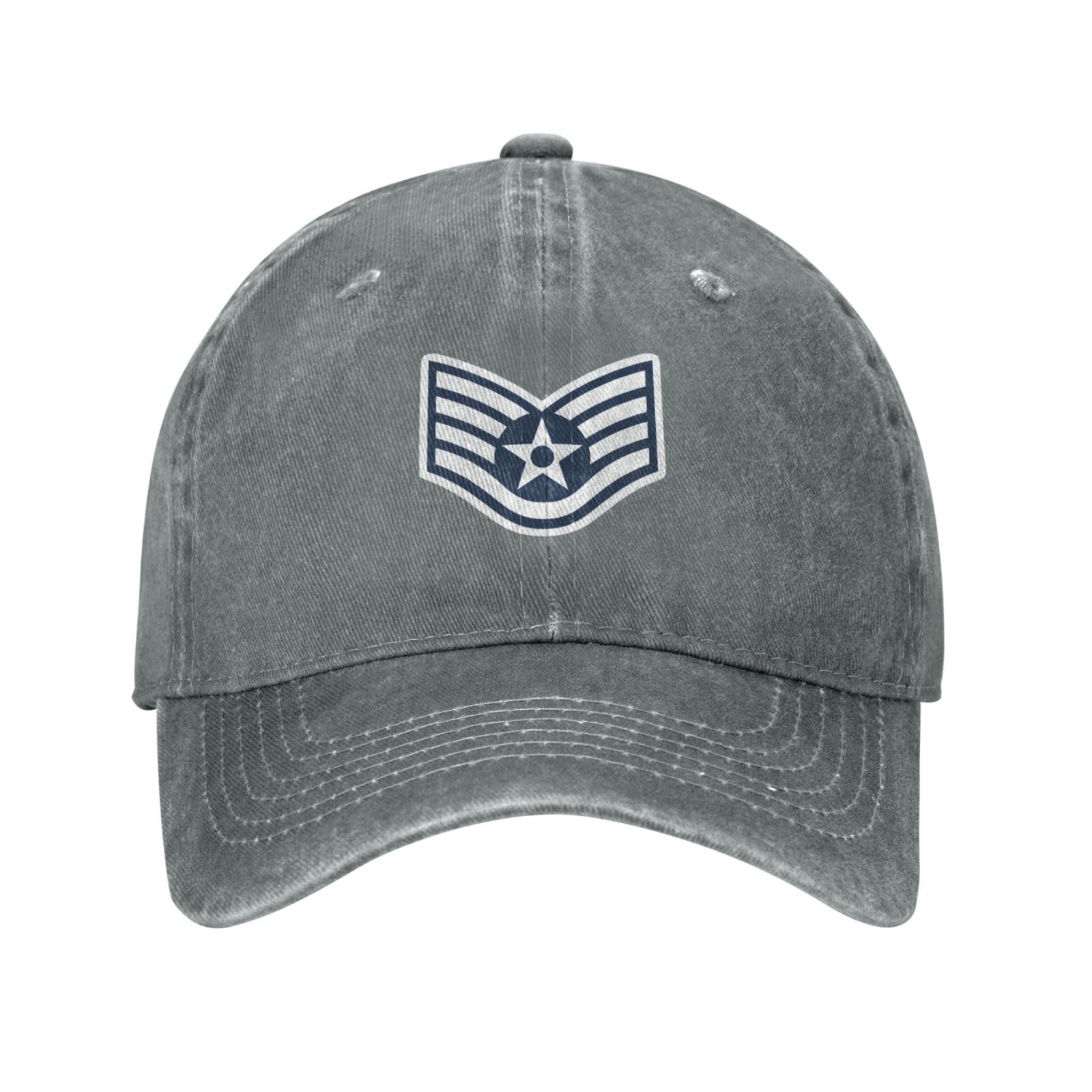 Us Air Force Rank Insignia Adult Adjustable Classic Washed Casquette ...