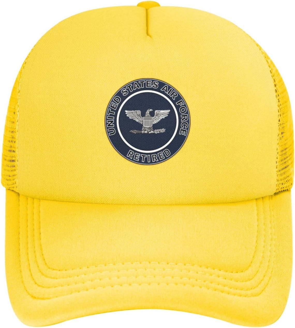 Us Air Force Retired Colonel Adjustable Outdoor Adult Mesh Baseball Hat ...