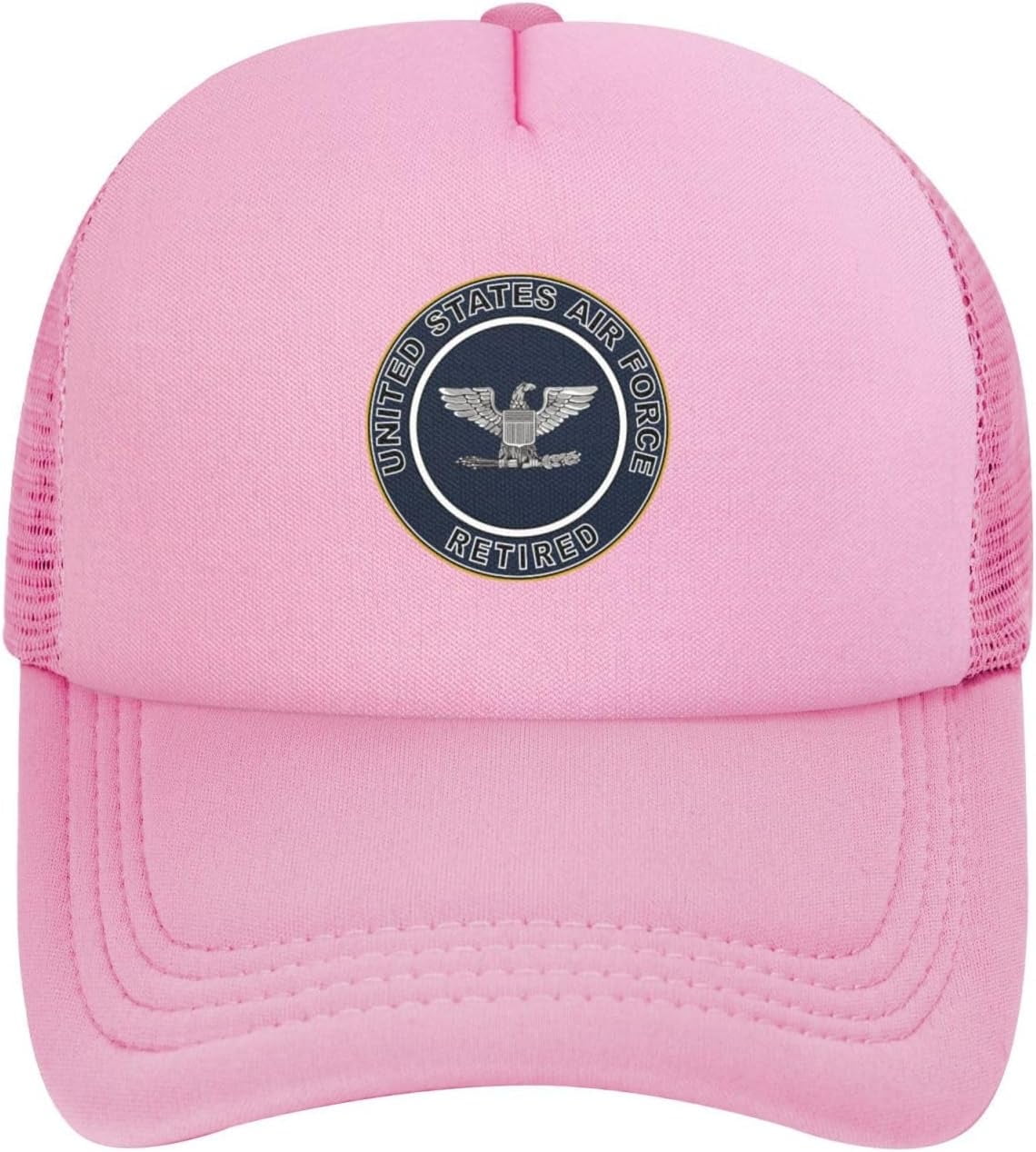 Us Air Force Retired Colonel Adjustable Outdoor Adult Mesh Baseball Hat ...