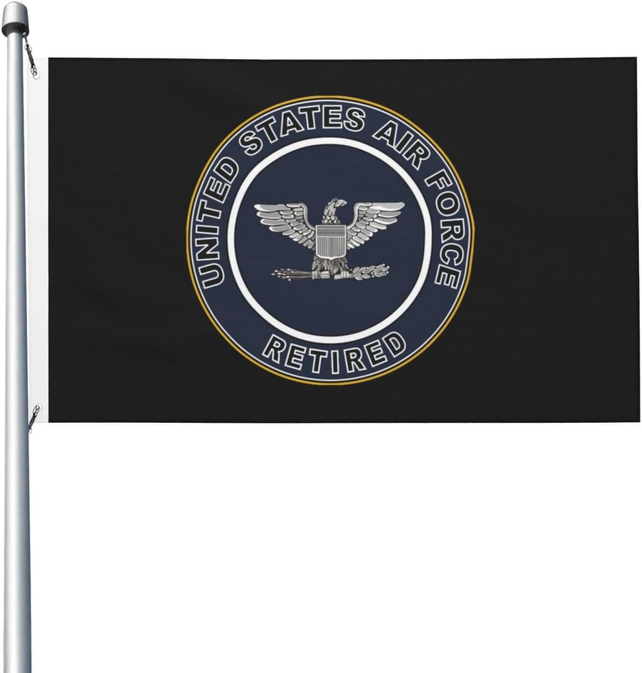Us Air Force Retired Colonel Flag Garden Flag 3x5ft Double Sided ...