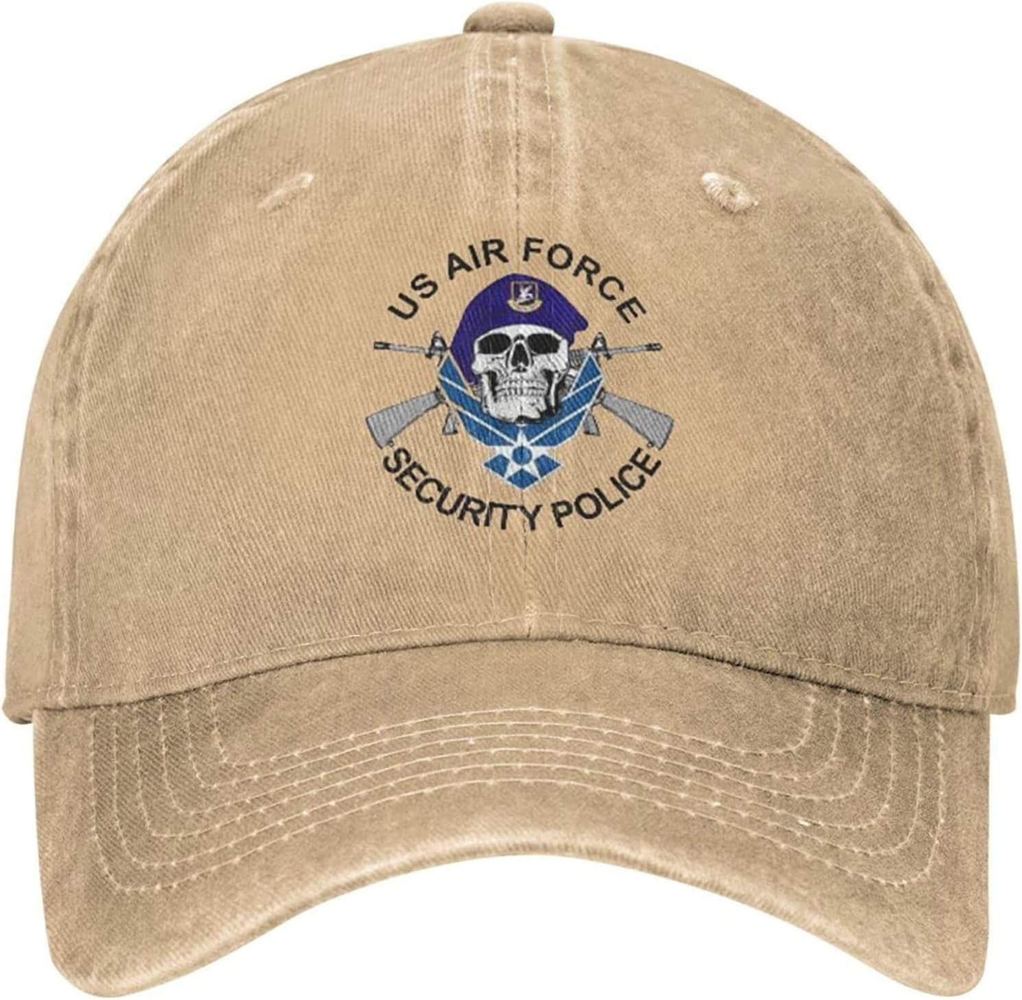 Us Air Force Special Operations & Security Police Dec Washed Hat Cap ...