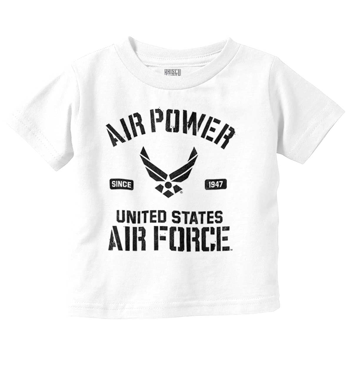 Us Air Force USAF Power Wings Logo Toddler Boy Girl T Shirt Infant ...
