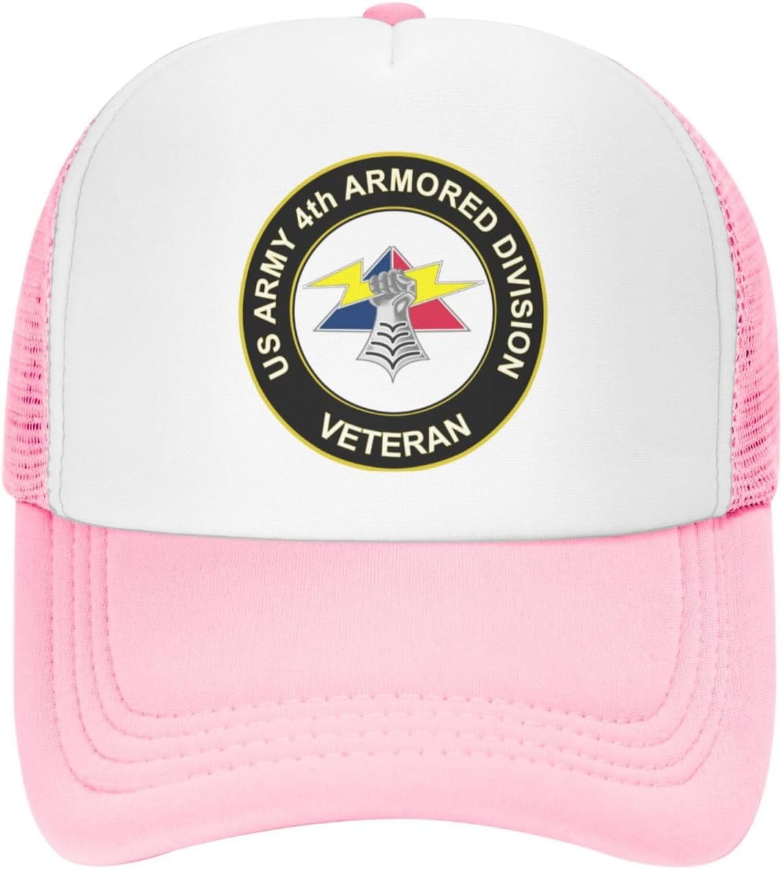 Us Army 4th Armored Division Veteran Cap Hats for Men Women Classic ...