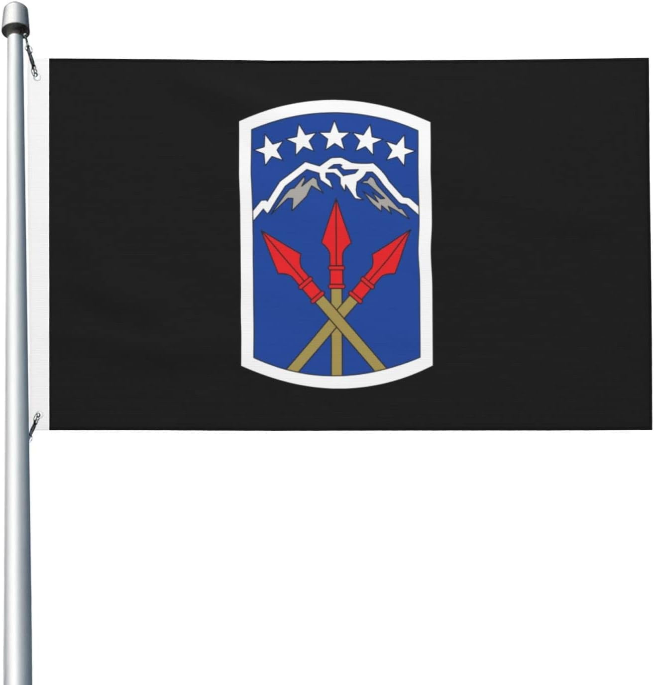 Us Army 593rd Expeditionary Sustainment Command Garden 3x5Ft Flag ...