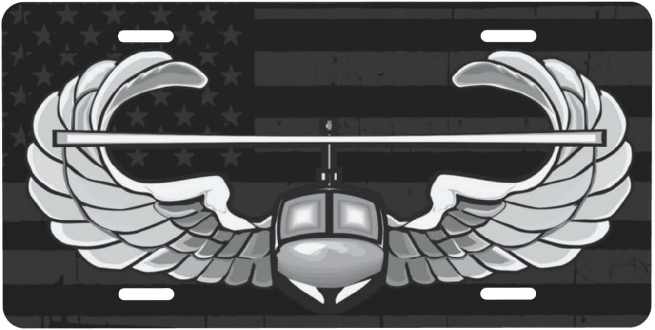 Us Army Air Assault Wings License Plate Decor Car Front Metal Car Plate ...